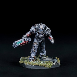 Elder Maxon and Captain Kells Brotherhood of Steel Pro Painted Fallout ...