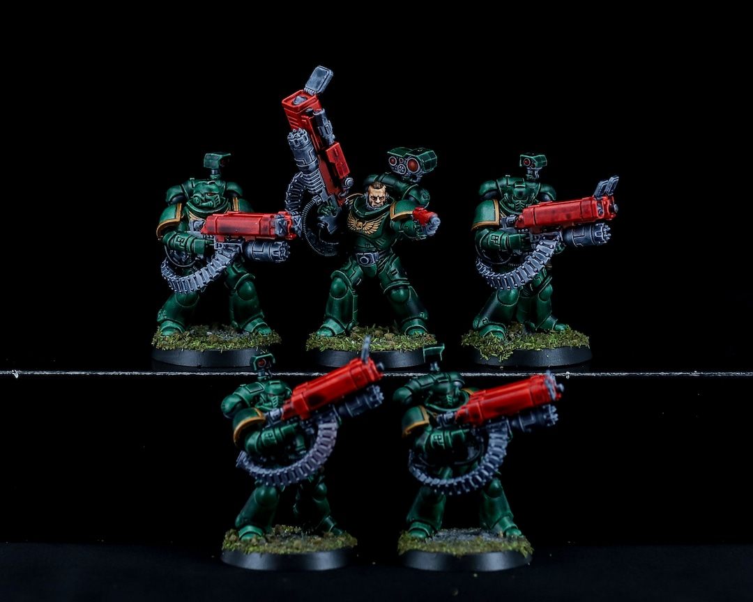 Desolation Squad - Space Marines - Pro Painted Warhammer 40K Miniatures ...