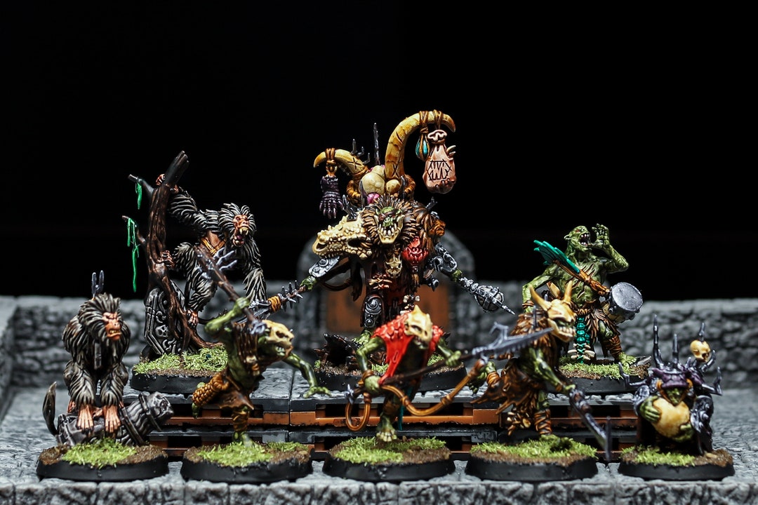 Kruleboyz Monsta Killaz- Orruk Warclans - Pro Painted Warhammer: Age of ...
