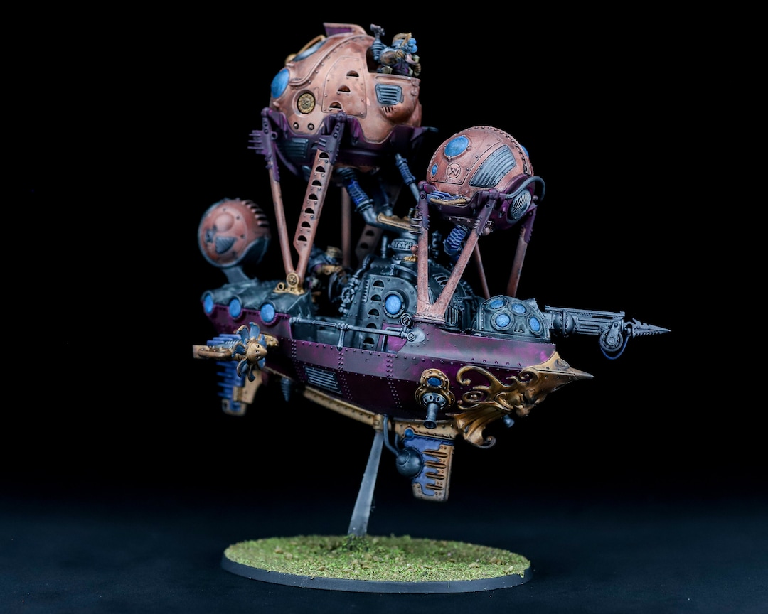 Arkanaut Frigate - Kharadron Overlords - Pro Painted Warhammer: Age of ...