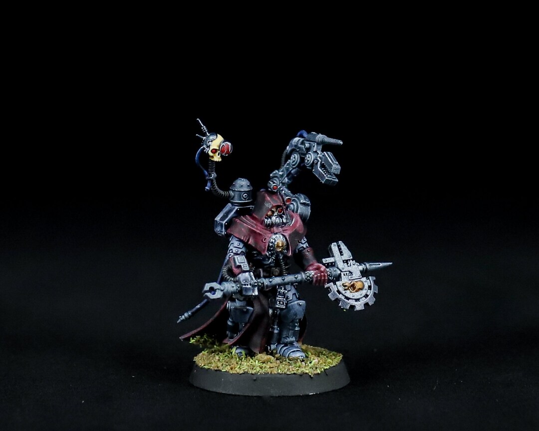 Tech-priest Enginseer - Adeptus Mechanicus - Pro Painted Warhammer 40K ...