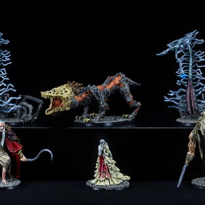 Bloodborne the Board Game Miniatures - Pro Painted Bloodborne ...