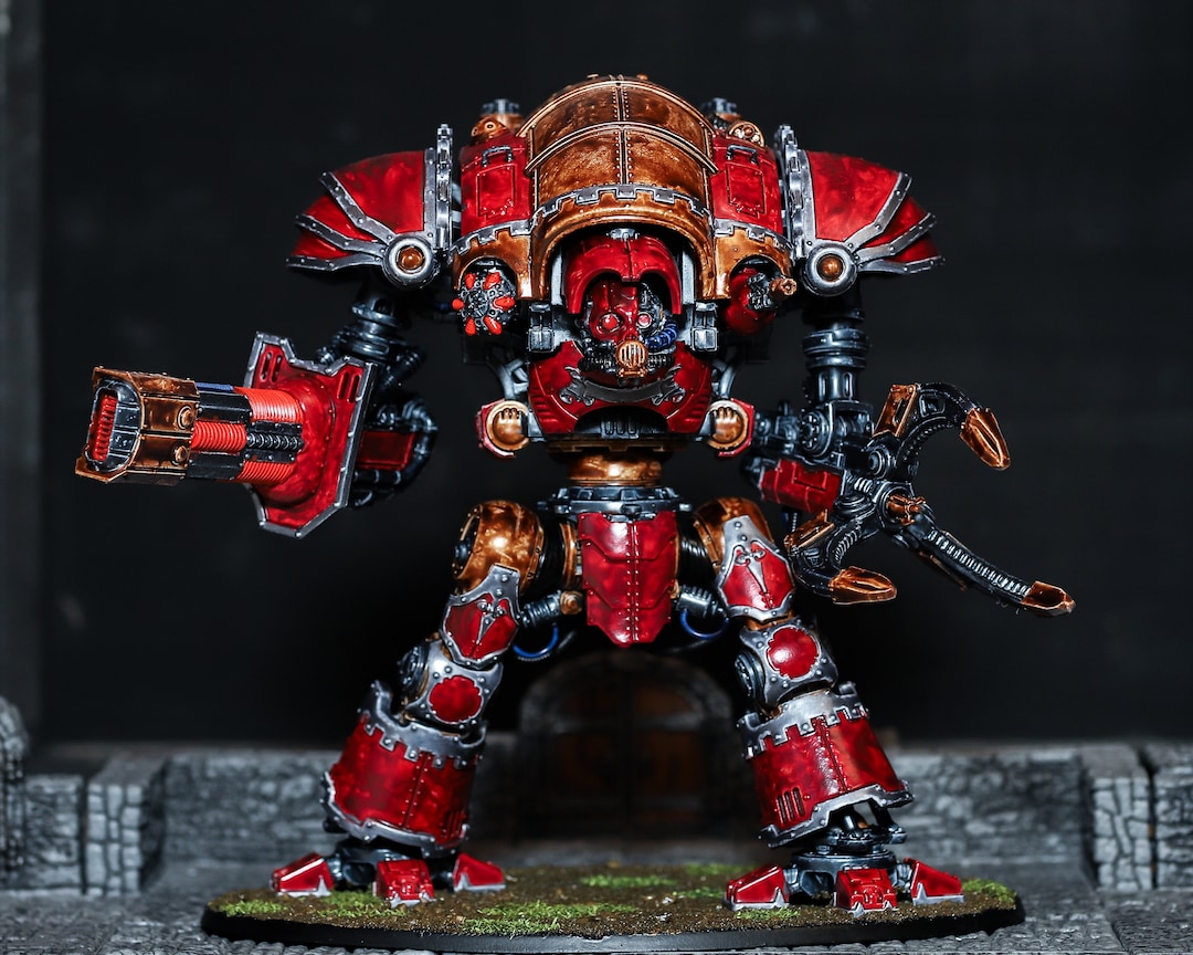 Knight Styrix - Imperial Knights - Pro Painted Warhammer 40K Miniatures ...