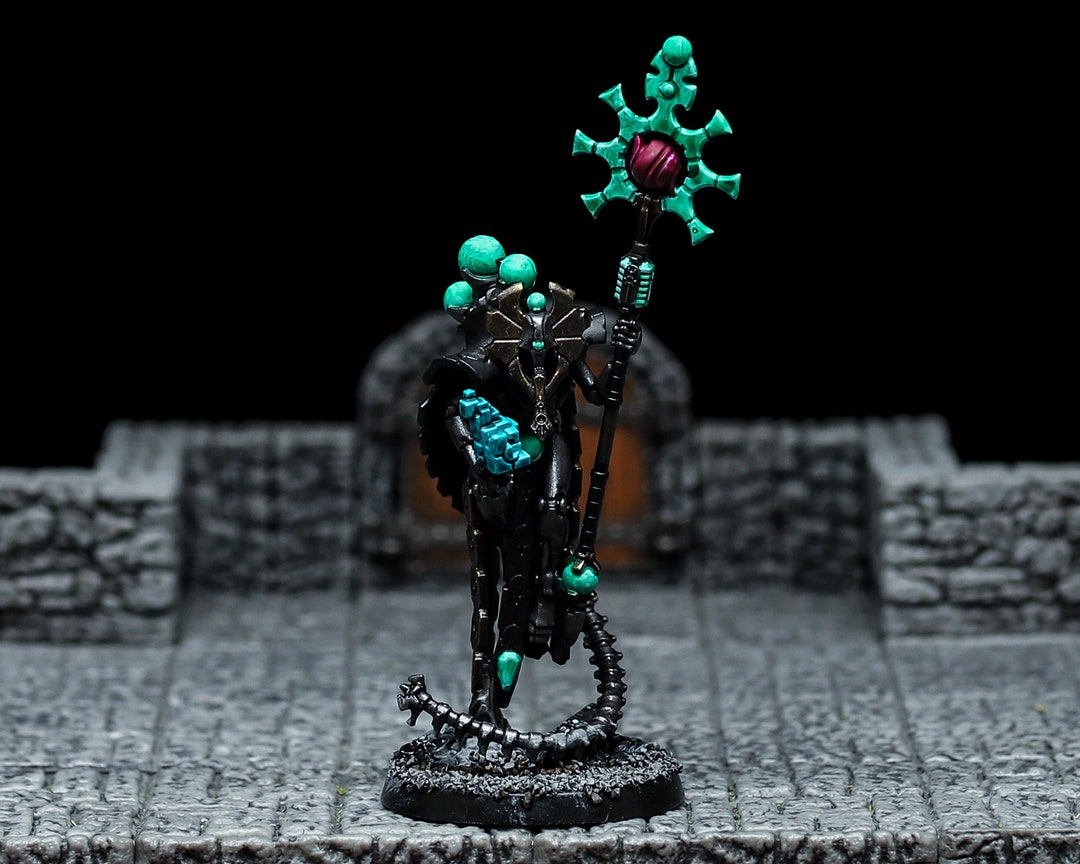 Orikan the Diviner Necrons Warhammer 40k Miniatures COMMISSION - Etsy