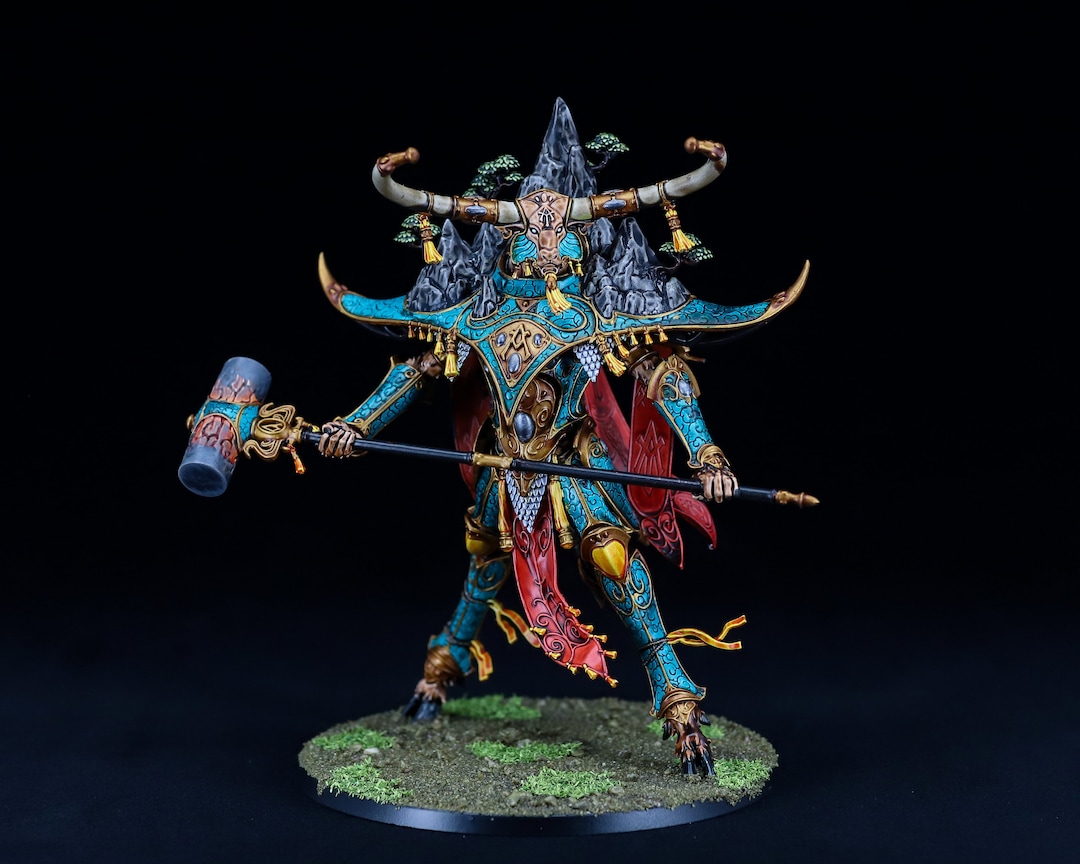 Alarith, Spirit of the Mountain - Lumineth Realmlords - Pro Painted ...