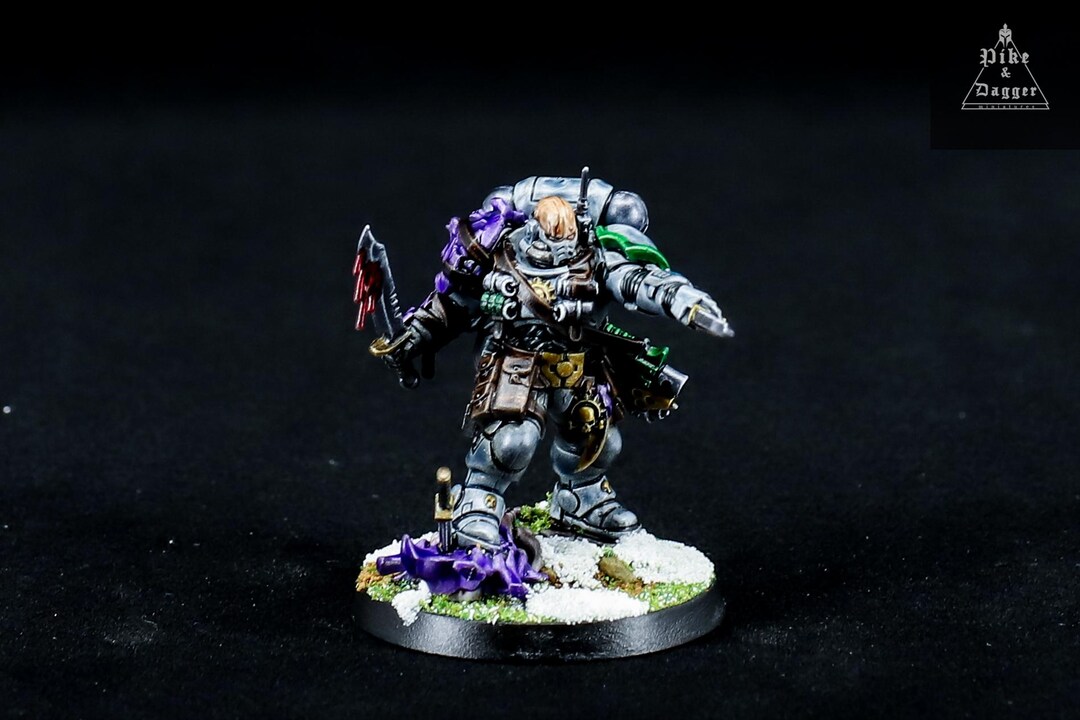 Primaris Lieutenant With Combi-weapon - Space Marines - Pro Painted ...