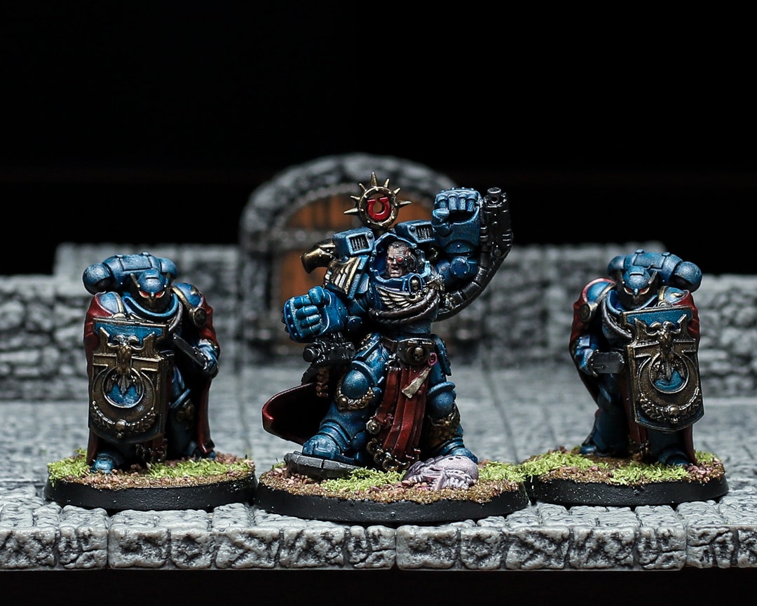 Marneus Calgar and Victrix Honour Guard - Ultramarines Pro Painted ...