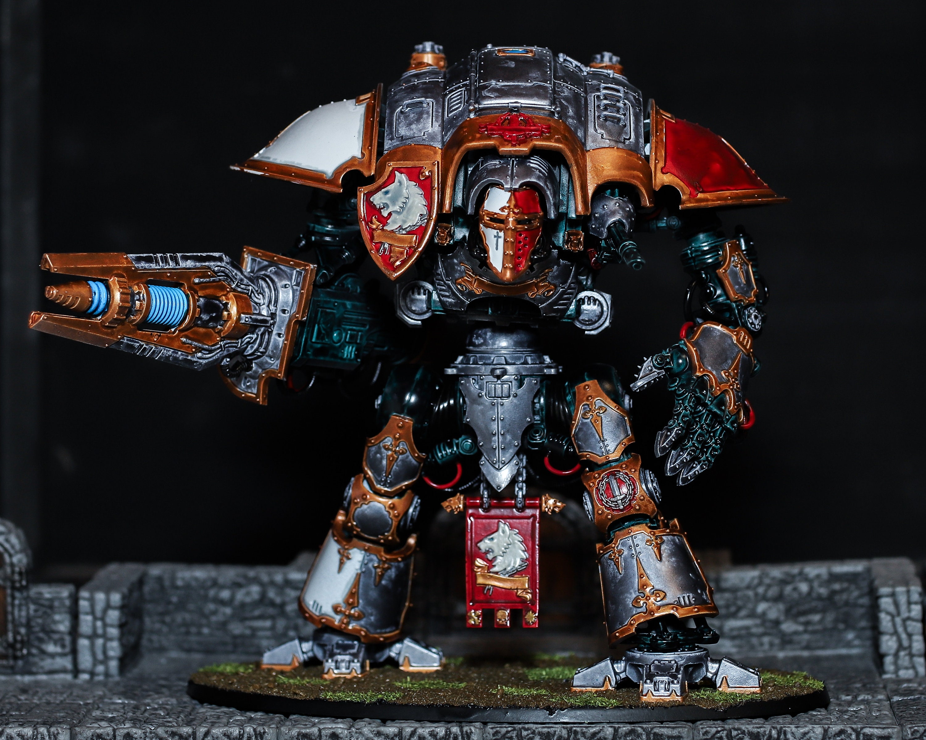 Knight Preceptor Canis Rex Imperial Knights Warhammer 40k Miniatures ...