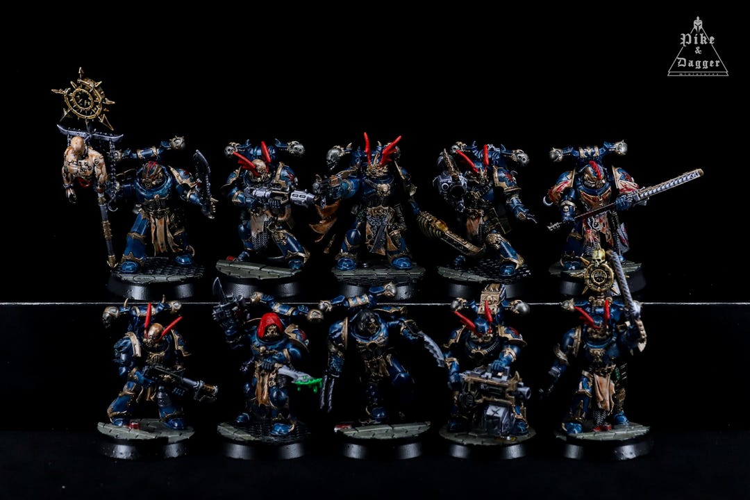 Kill Team: Nemesis Claw - Chaos Space Marines - Pro Painted Warhammer ...