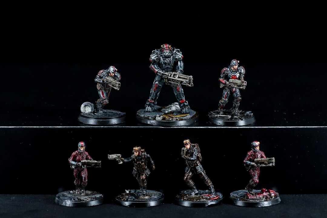 Brotherhood of Steel Core Box Brotherhood of Steel Pro Painted Fallout ...
