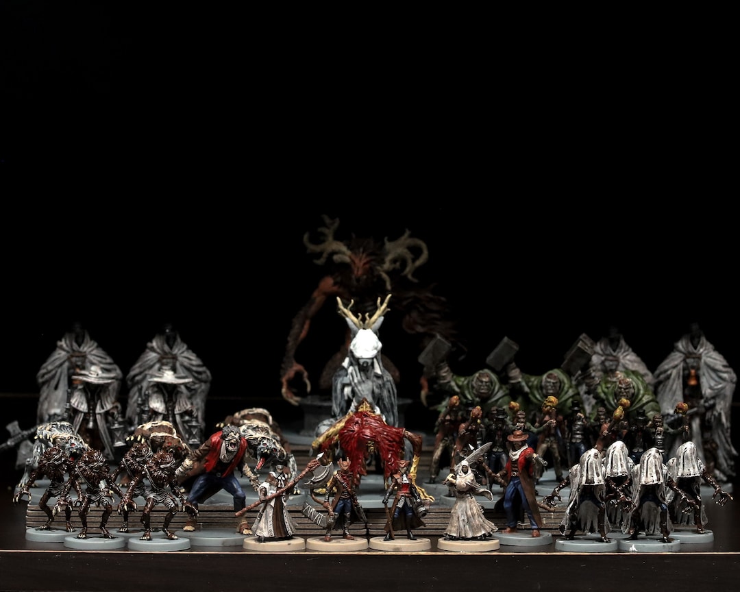 Bloodborne the Board Game Miniatures Pro Painted Bloodborne Miniatures ...