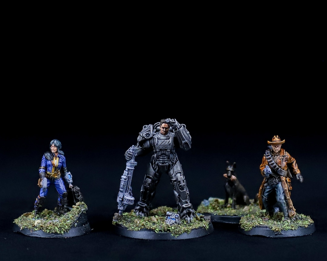 Hollywood Heroes Survivors Fallout: Wasteland Warfare Miniatures ...