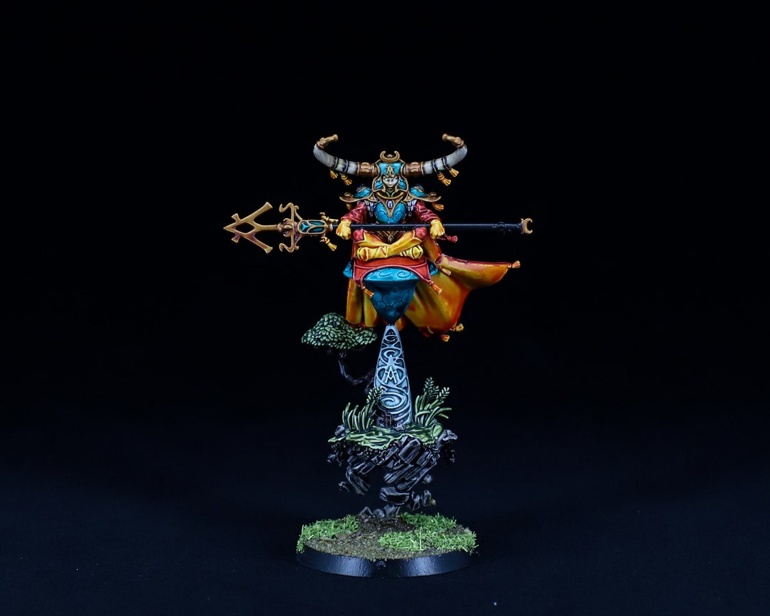 Alarith Stonemage- Lumineth Realmlords - Pro Painted Warhammer: Age of ...
