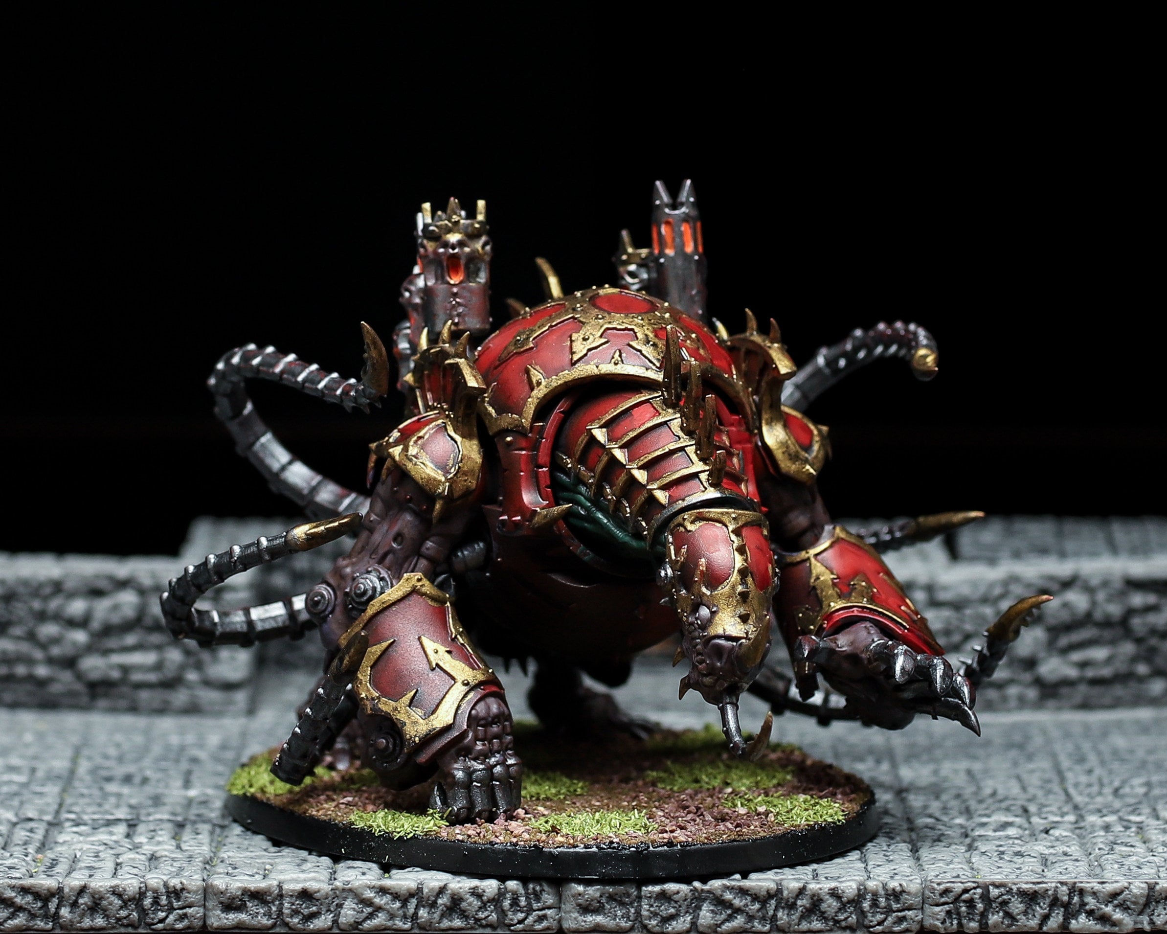 Maulerfiend Chaos Space Marines Pro Painted Warhammer 40K Miniatures ...