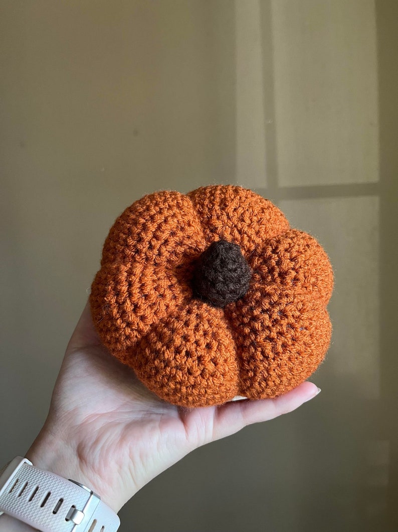 Orange Medium Crochet Pumpkin - Etsy