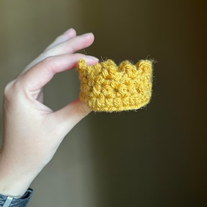 Crochet Mini Tall Crown Accessory - OCTOPUS NOT INCLUDED - Etsy