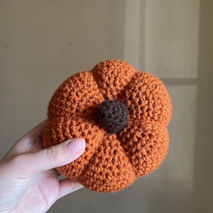 Orange Medium Crochet Pumpkin - Etsy