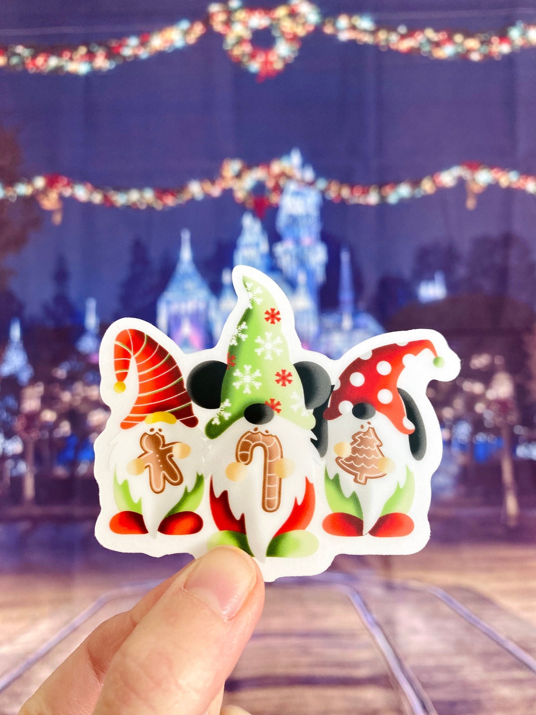 Mickey & the Gnomies - Mickey Mouse, Donald Duck and Goofy as Christmas ...