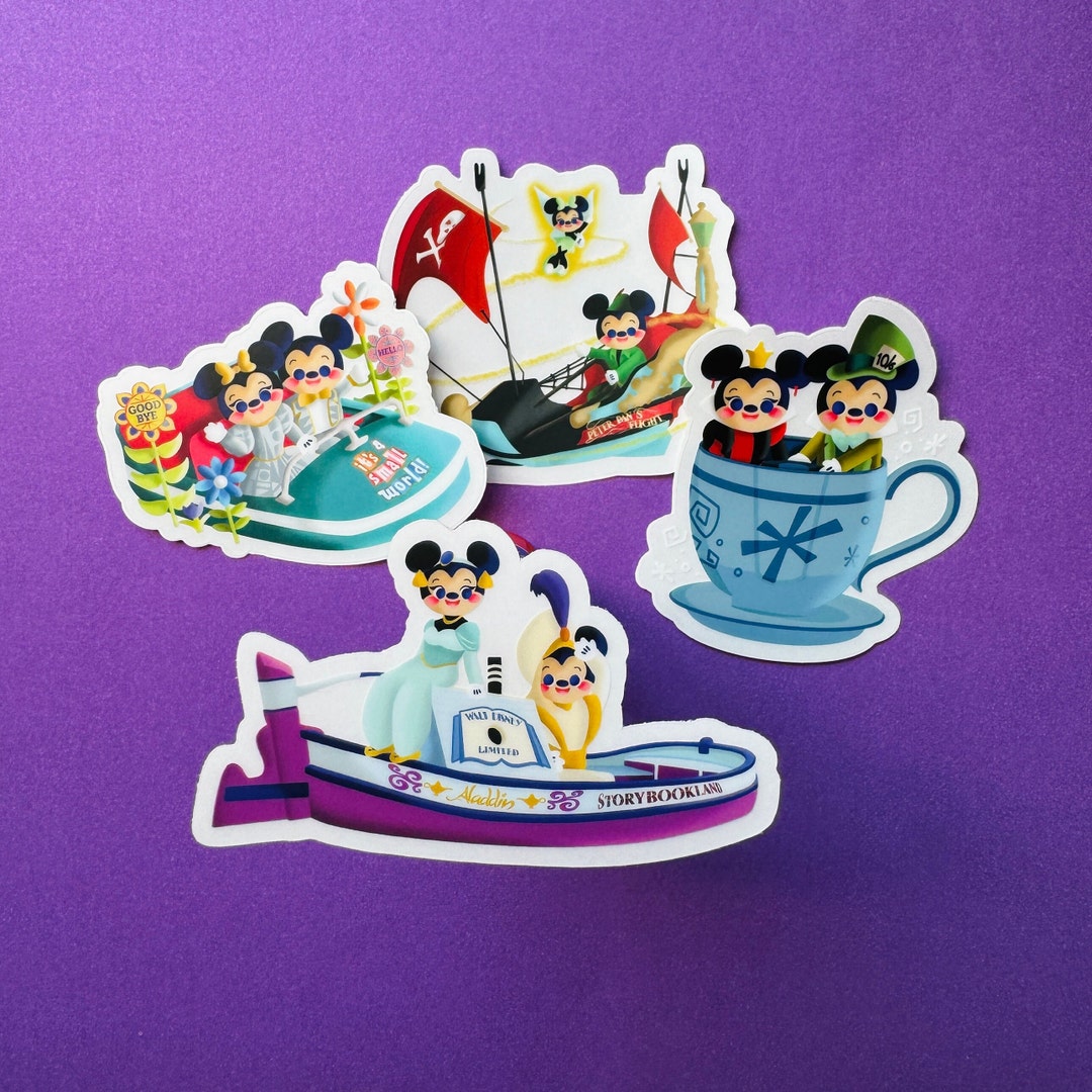 Storybook Land Sticker, Mickey Mouse Sticker, Fantasyland Sticker ...