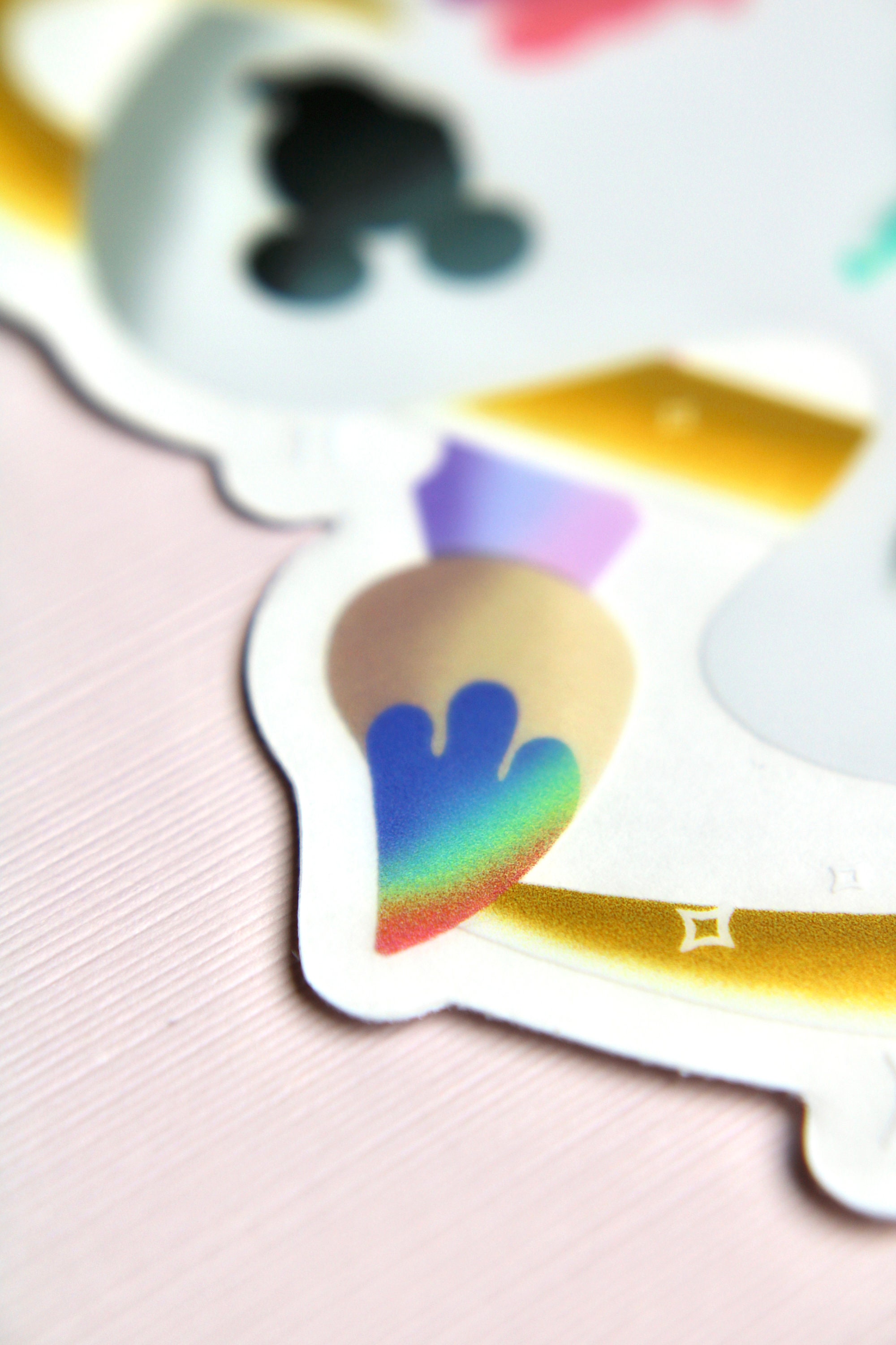 A Magical Palette / Mickey Mouse Sticker / Art Sticker / Palette Laptop ...