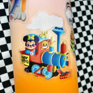 Minnie Mouse Sticker, Casey Jr. Sticker, Waterproof Sticker, Disneyland ...