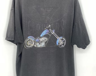Vintage 1993 Harley Davidson Racing Tee, Scott Parker Vintage 1993 Harley Davidson Racing Tee, Scott Parker