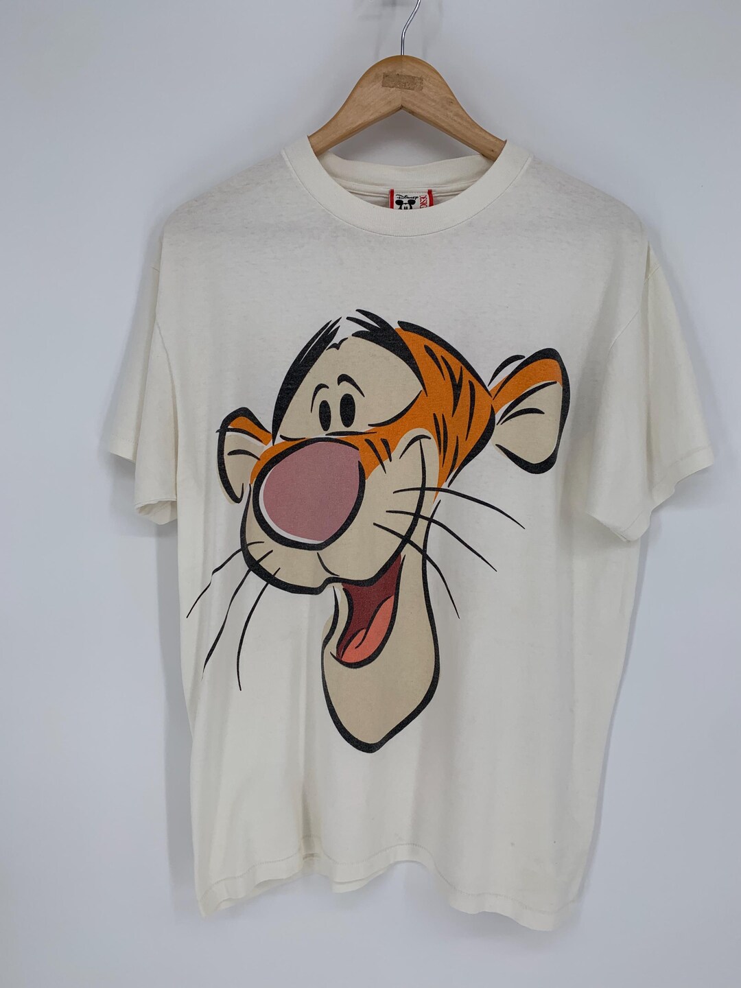 Vintage Disney Big Face Tigger Tee, Size Large, Excellent Condition ...