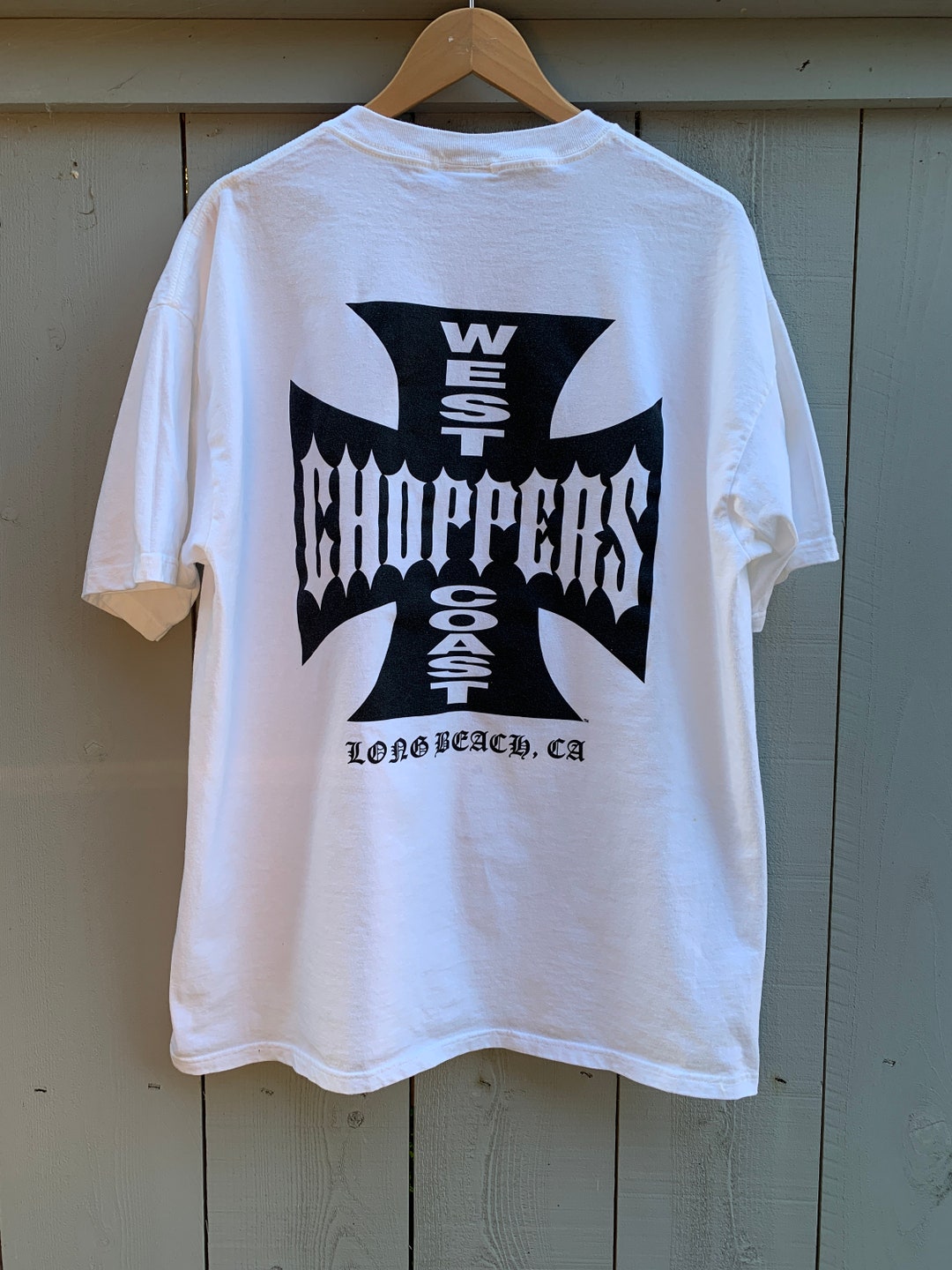 Vintage West Coast Choppers Iron Cross Tee, Size XL, Excellent ...