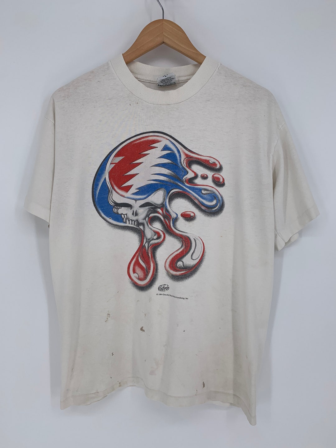 Vintage 1994 Grateful Dead Buzz Parker Melt Your Face Tee, Size Large ...