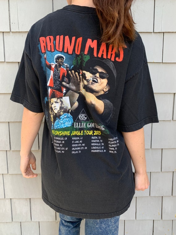 Bruno Mars Moonshine Jungle Tour T Shirts