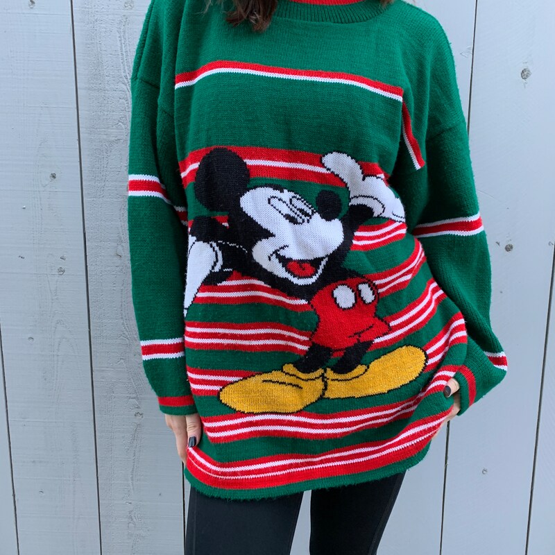Mickey Mouse Sweater - Etsy