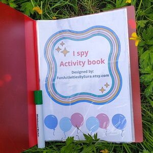 I Spy Activity Book, I Spy Printable Activity Sheets, Preschool ...