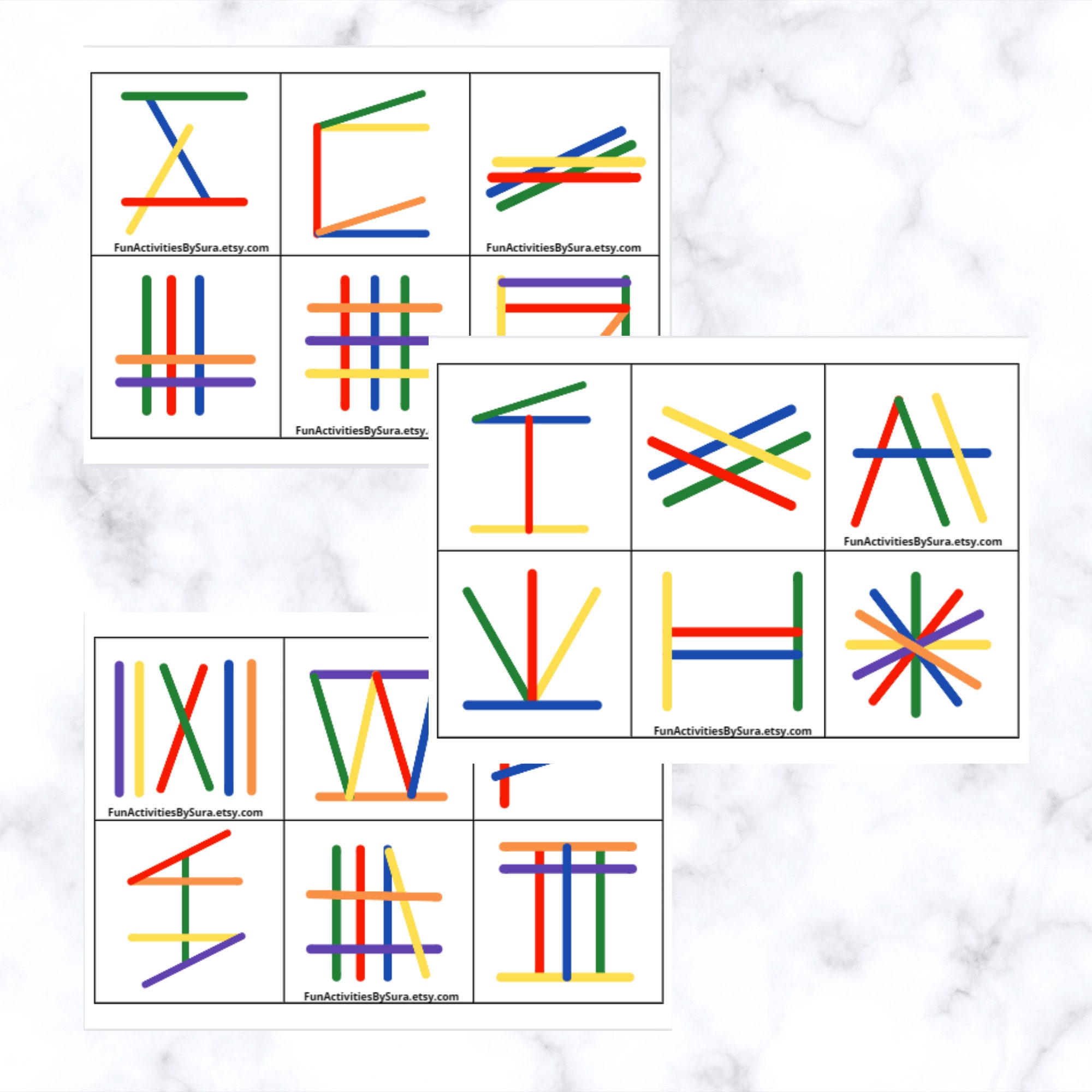 Bundle Popsicle Sticks Activity, Preschool Activities, Fine Motor ...