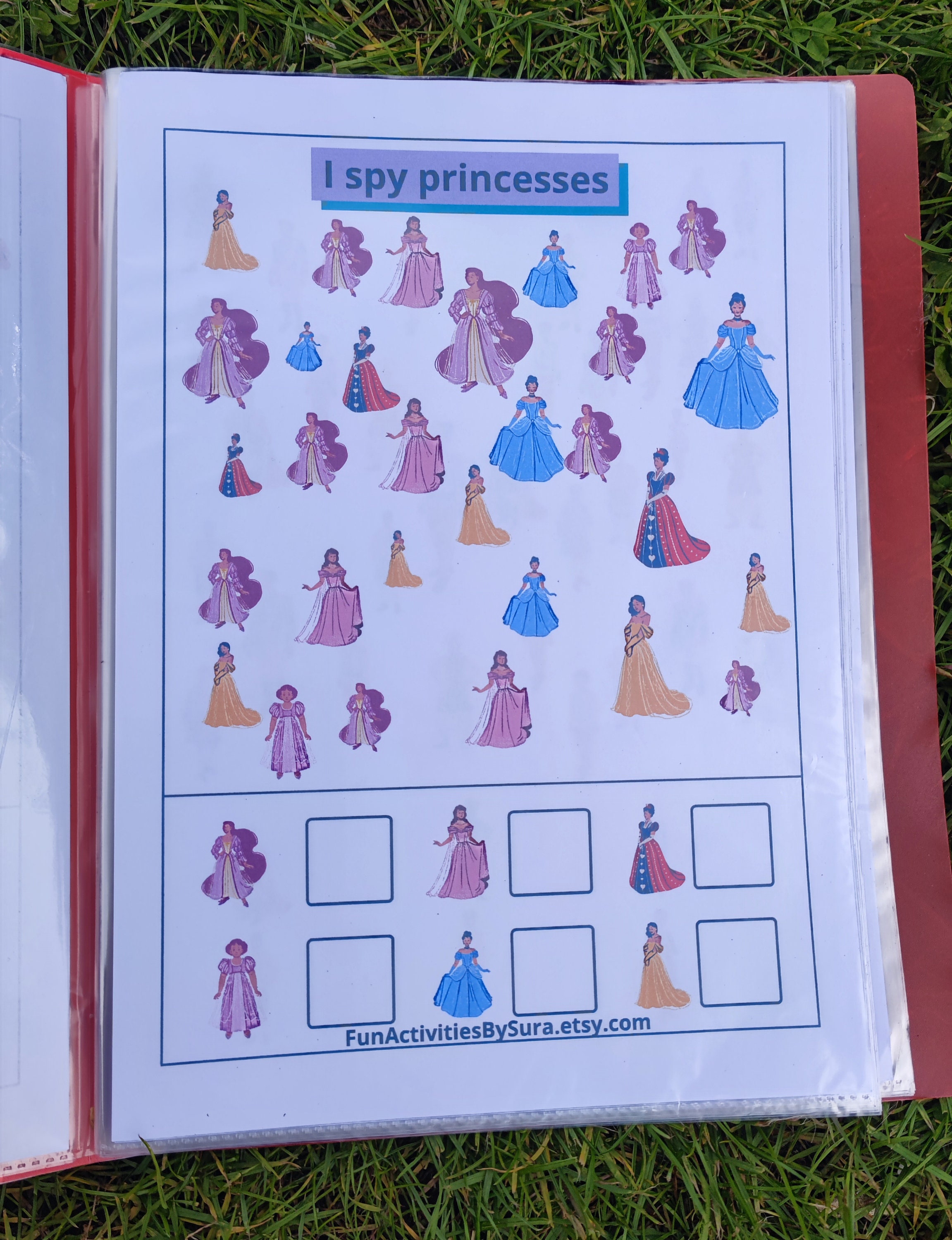 I Spy Activity Book, I Spy Printable Activity Sheets, Preschool ...
