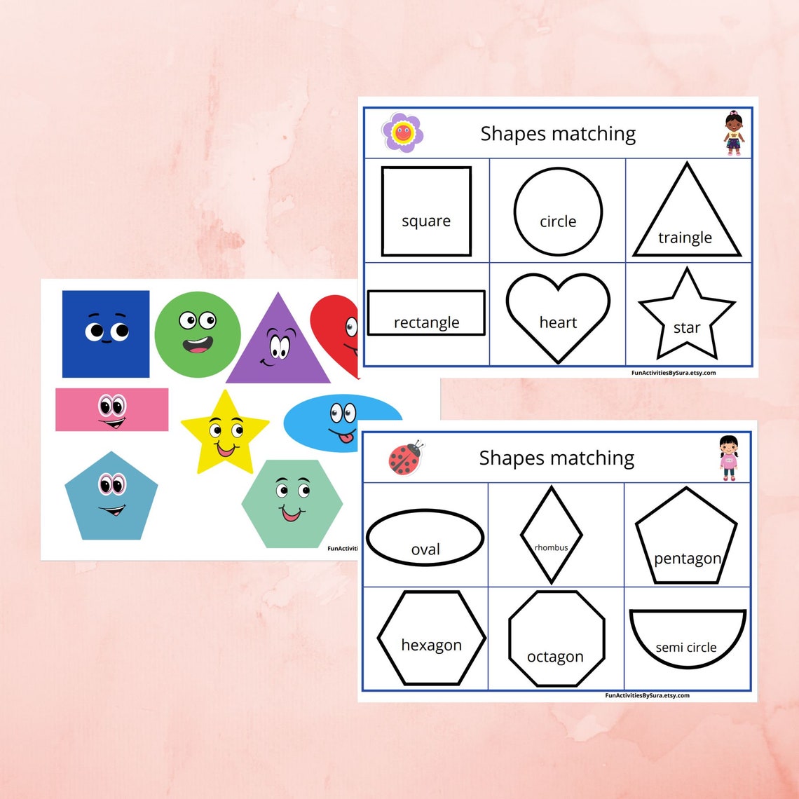 Toddler Busy Book Printable Busy Book Learning Activity for - Etsy