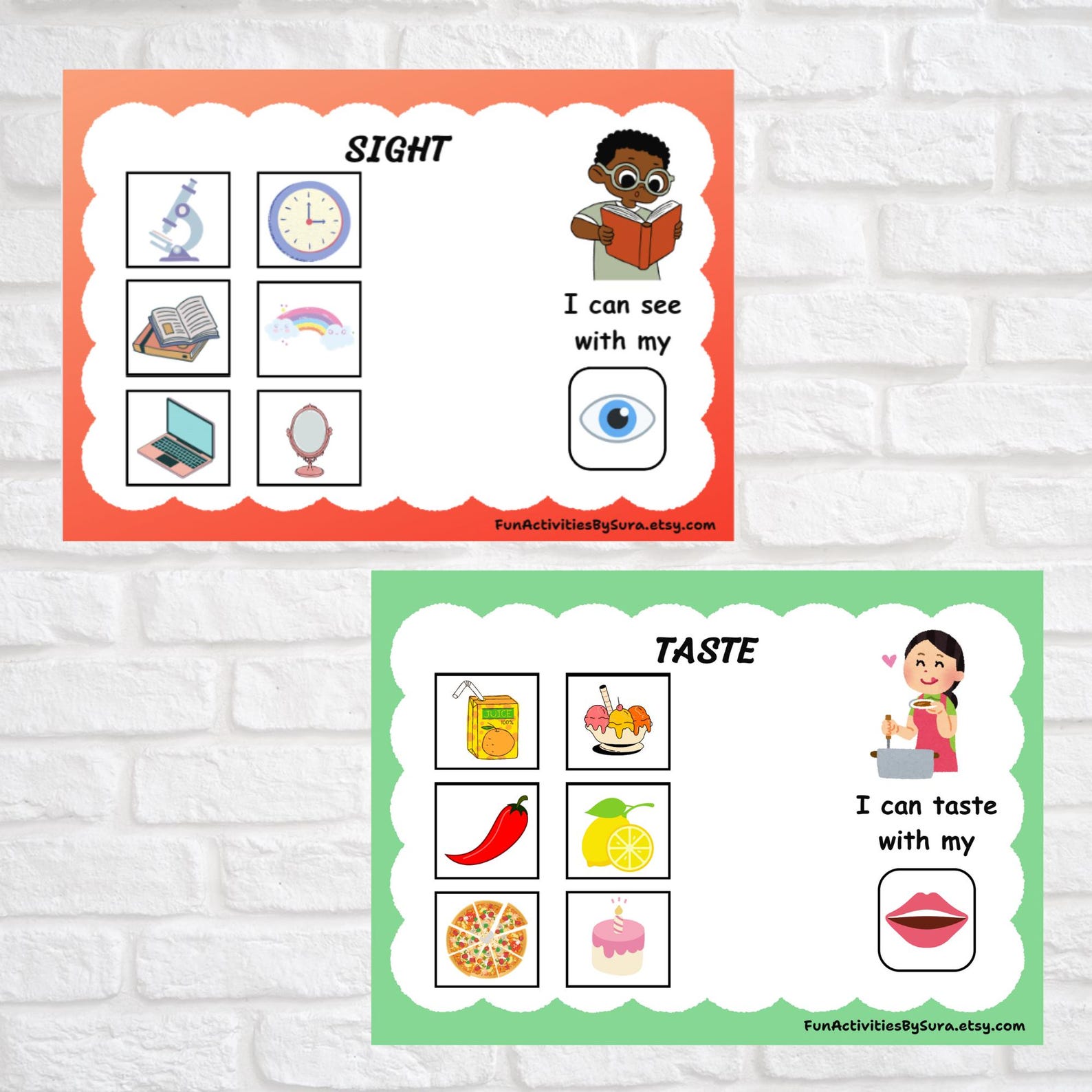 Five Senses Sorting Activity Printable, 5 Senses Sorting, Homeschool ...