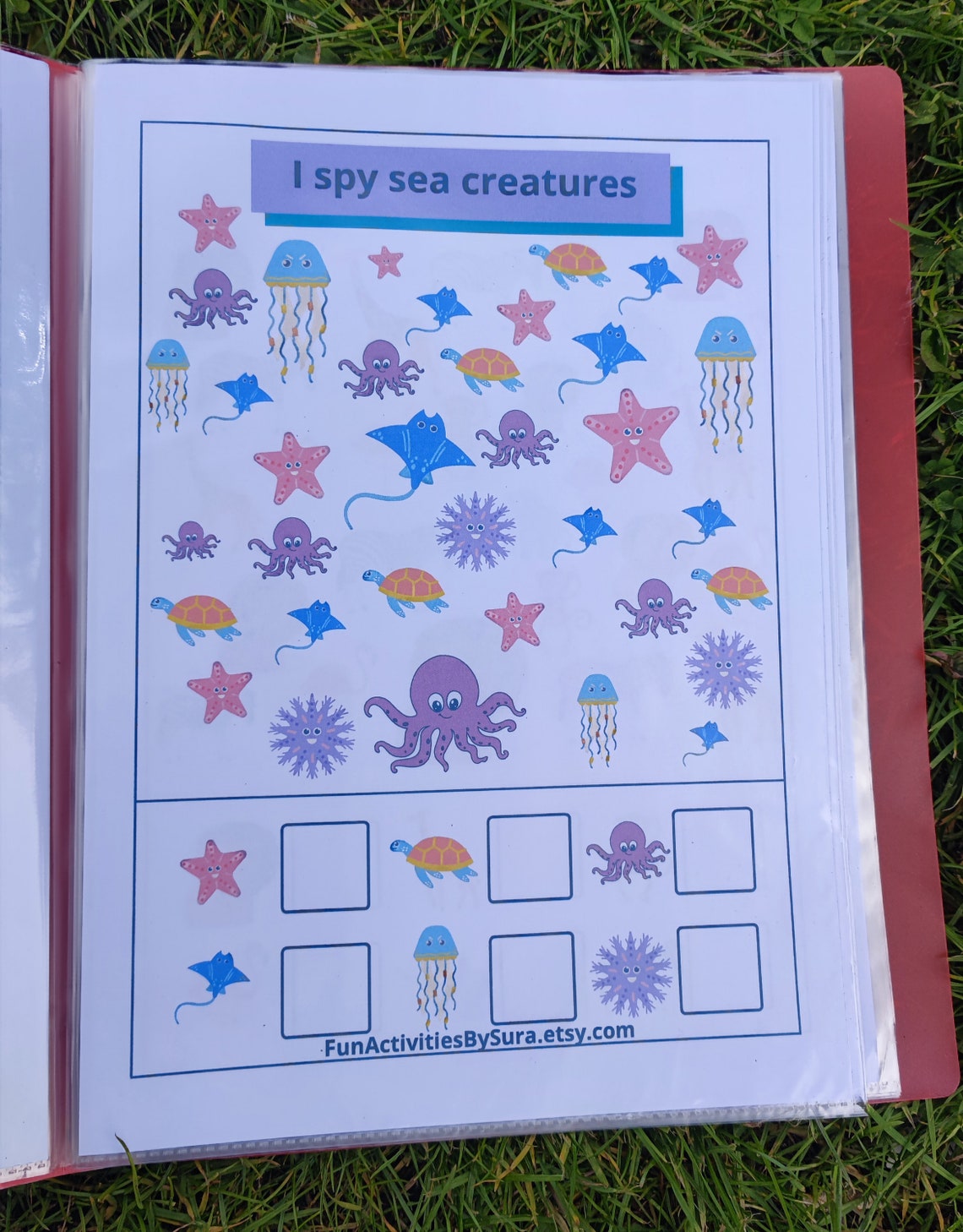 I Spy Activity Book, I Spy Printable Activity Sheets, Preschool ...