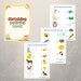 Matching Activity Book, Match the Shapes, Animals and Their Foods ...