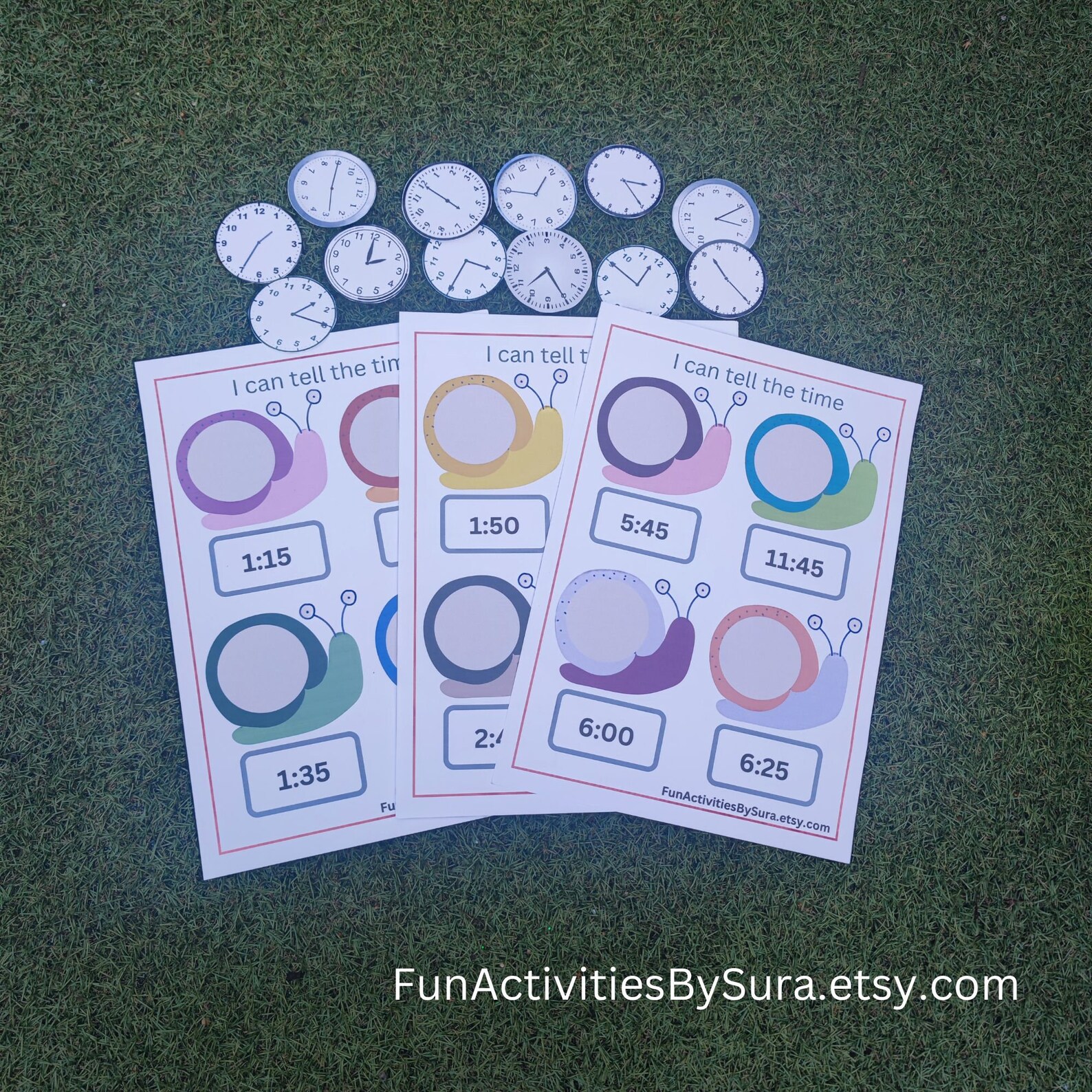 Telling Time Clock Activity, Telling Time Printable, What Time is It ...