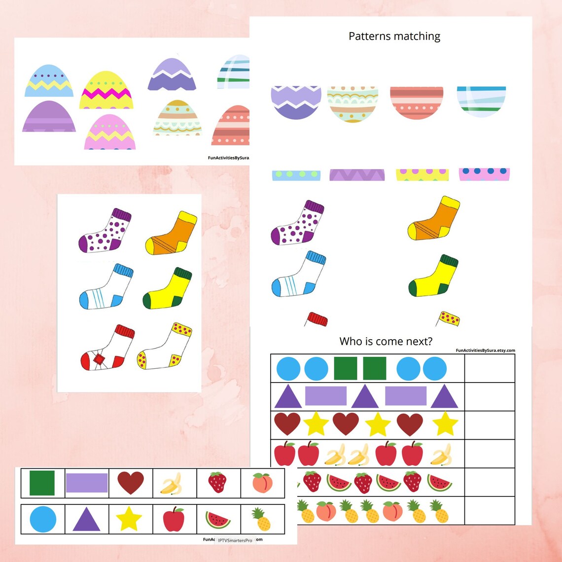 Toddler Busy Book Printable Busy Book Learning Activity for - Etsy