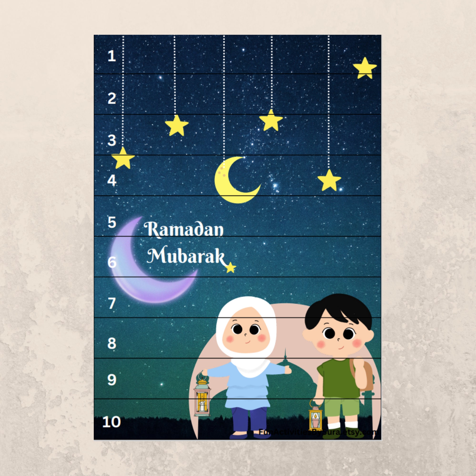 Ramadan Kids Puzzle, Ramadan Activity for Kids, Ramadan Printable ...