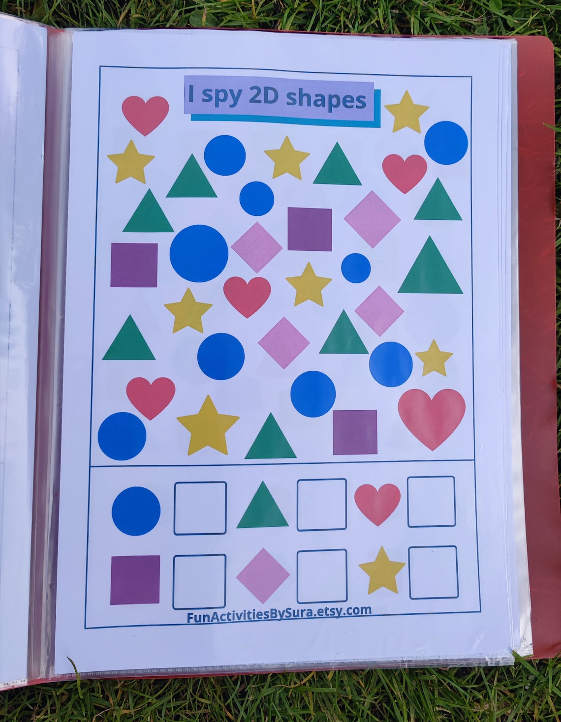 I Spy Activity Book, I Spy Printable Activity Sheets, Preschool ...