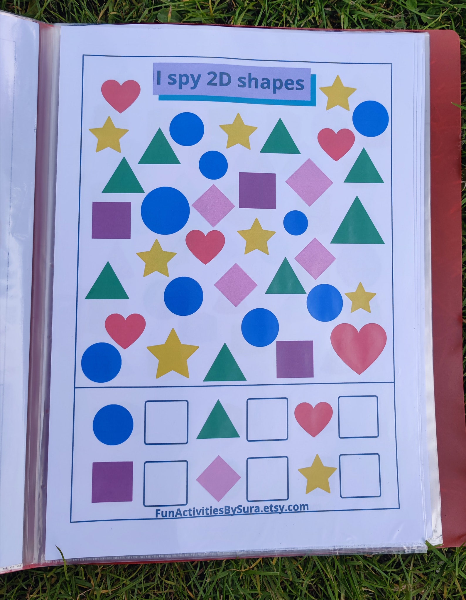 I Spy Activity Book, I Spy Printable Activity Sheets, Preschool ...