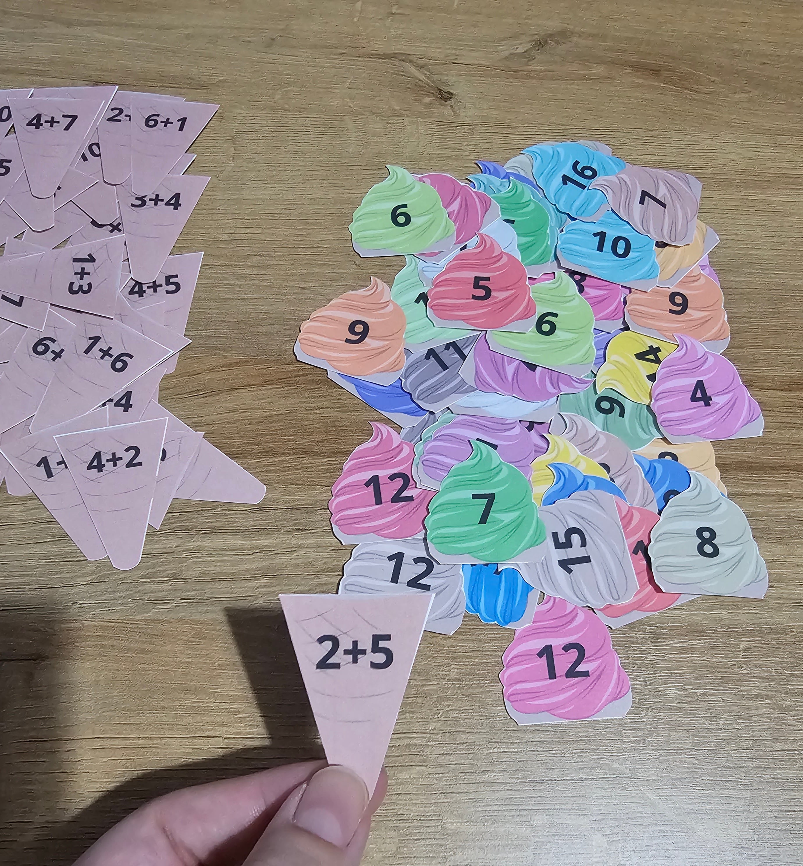 Addition Ice Cream Scoop, Addition Activity, Ice Cream Games, EYFS ...