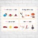 Phonics Reading Sentences Clip Cards: Montessori Learn to Read (digital ...