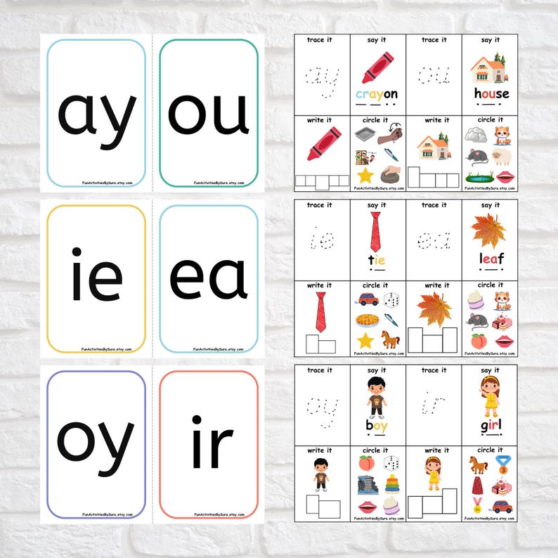 Phonics Cards Bundle , Phonics Fun, Learning Phonics, Homeschooling ...
