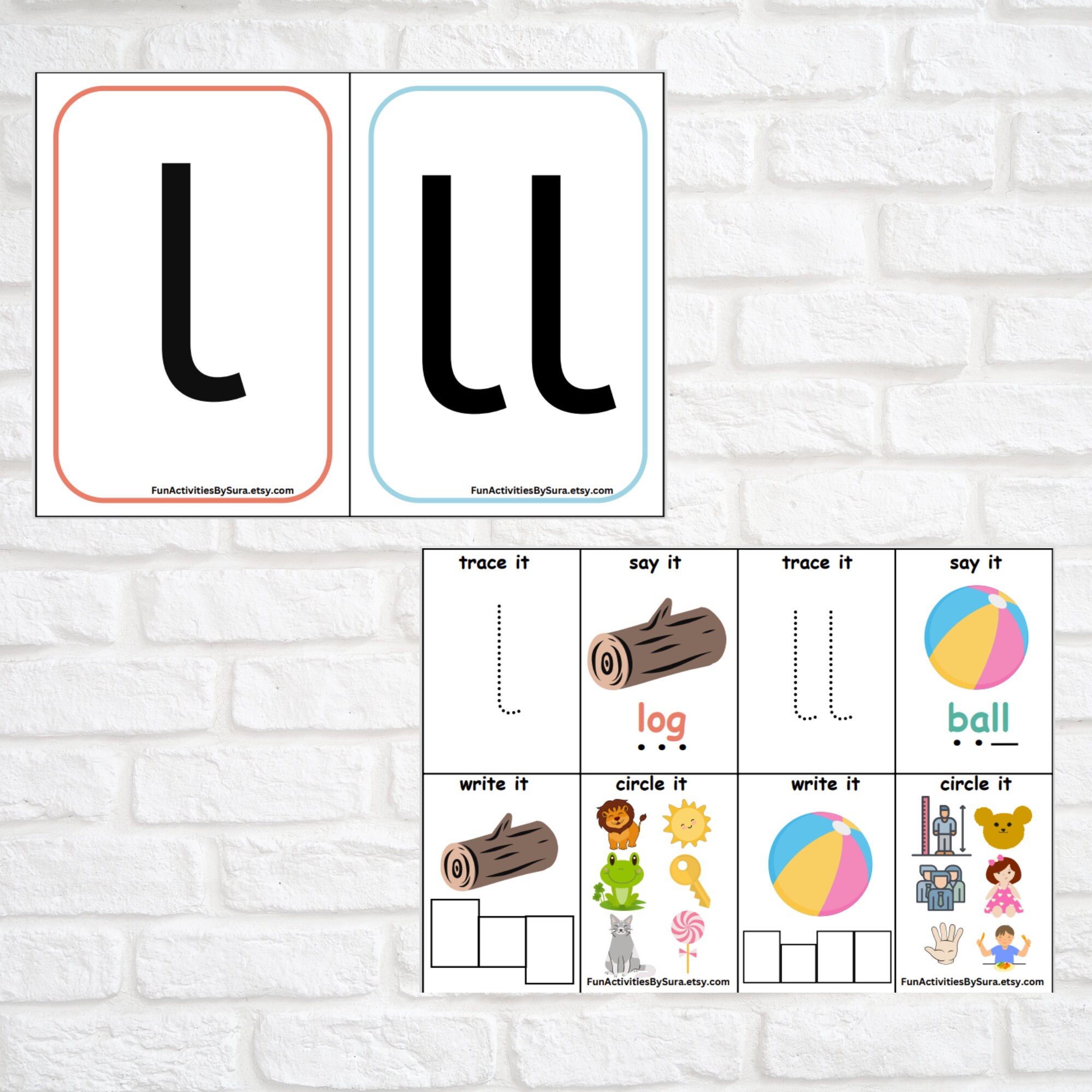 Phase 2 Phonics Flashcards: Early Literacy Learning (digital Download ...