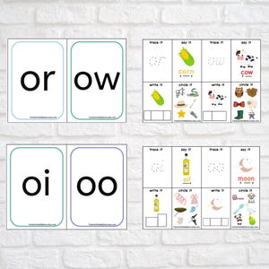 Phonics Flashcards Bundle: Early Learning, Letter Sounds (PDF Digital ...