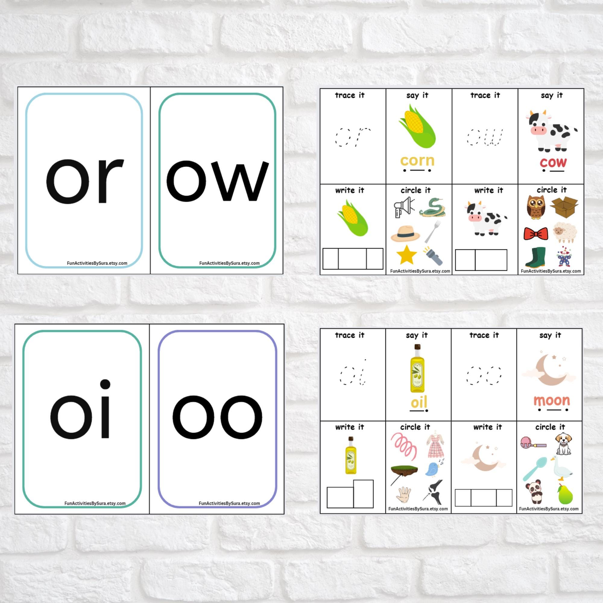 Phonics Cards Bundle , Phonics Fun, Learning Phonics, Homeschooling ...