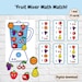 Fruit Blender Math Game: Preschool Counting Activity (digital Download ...